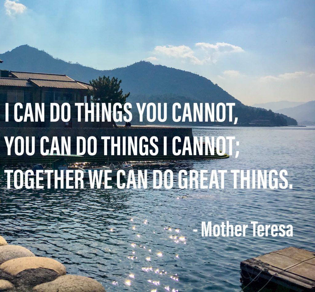 Together we can do great things - Inspiration - DJINHSPIRED